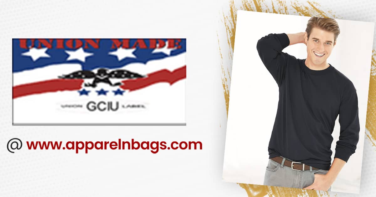 Union Made - Size Chart - ApparelnBags.com