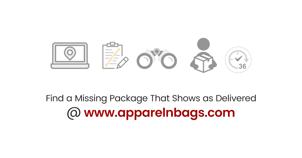Find Missing Package Showing Delivered Status - Lost Package
