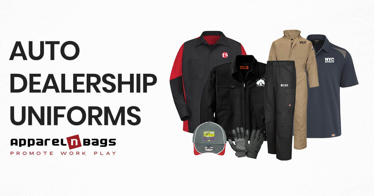Wholesale Automotive Apparel - Custom Auto Shop Uniforms