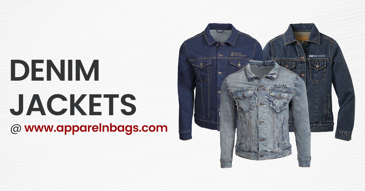 Shop Affordable and Custom Denim Jackets at ApparelnBags