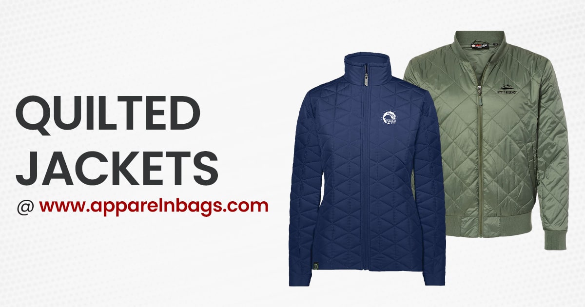 Budget-friendly Custom Quilted Jackets at ApparelnBags.com