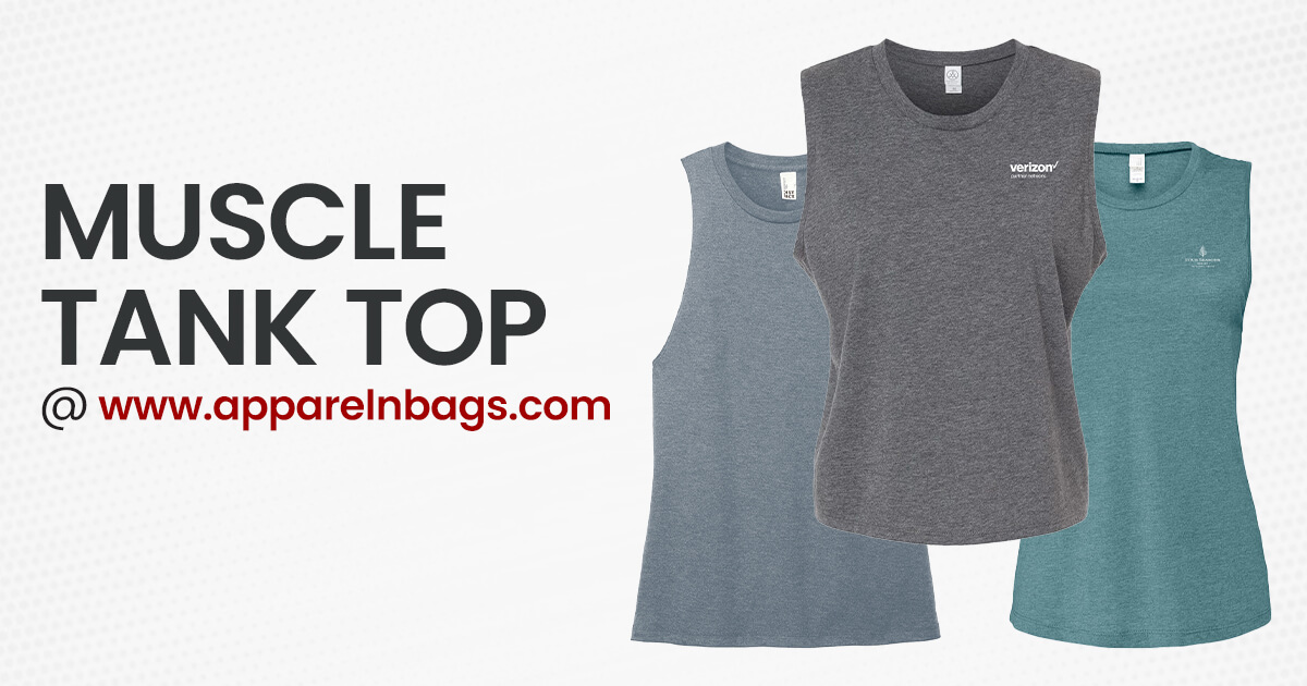 Shop Budget-friendly Custom Muscle Tank Top at ApparelnBags