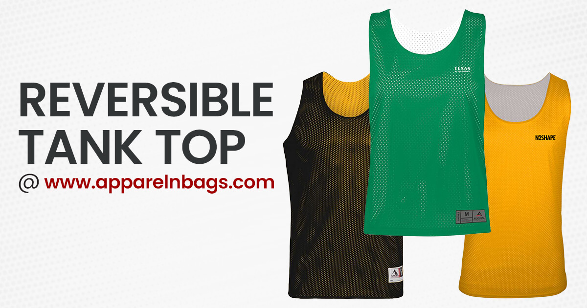 Budget-friendly Custom reversible tank top | ApparelnBags