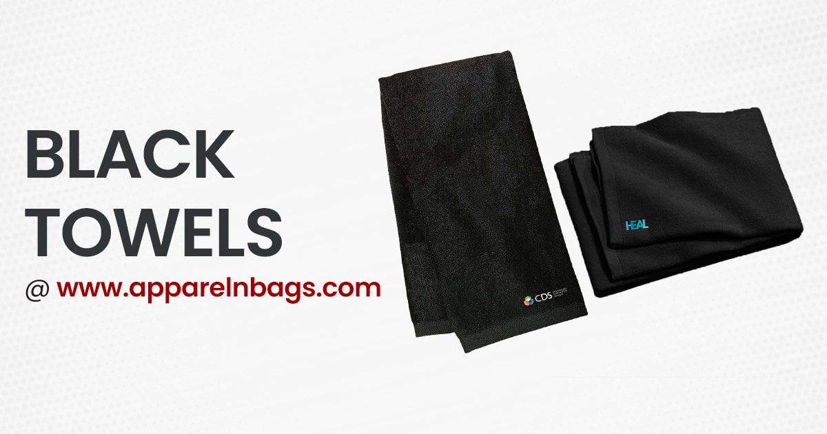Wholesale Black Towels | Save Big on Bulk Black Towels