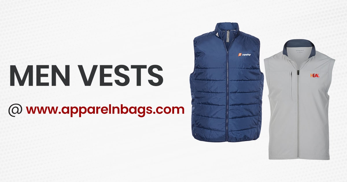 Shop High-Quality Wholesale Vests for Men at ApparelnBags