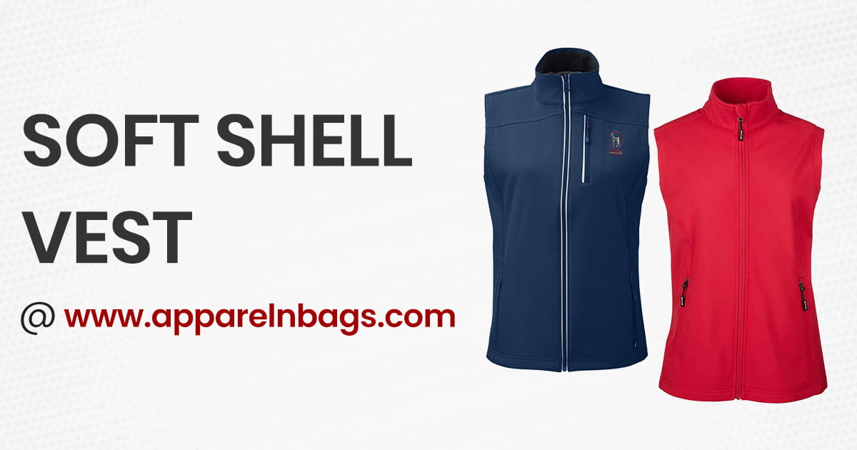 Shop Budget-friendly Custom Soft shell Vests at ApparelnBags