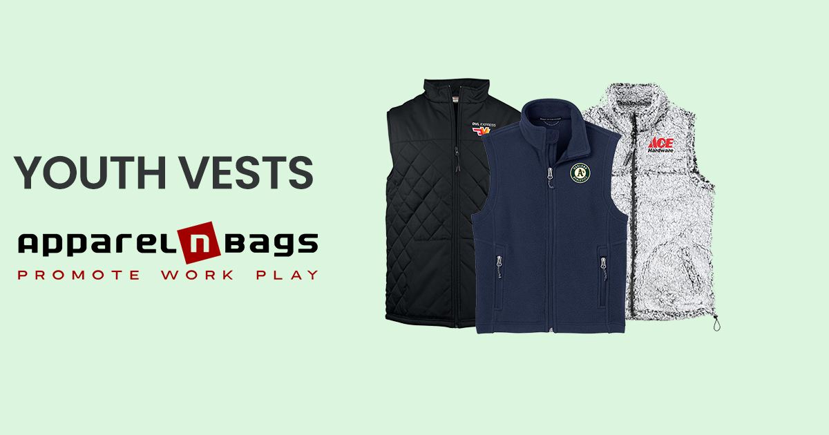 Shop Custom Youth Vests | Youth Heated Vest at ApparelnBags