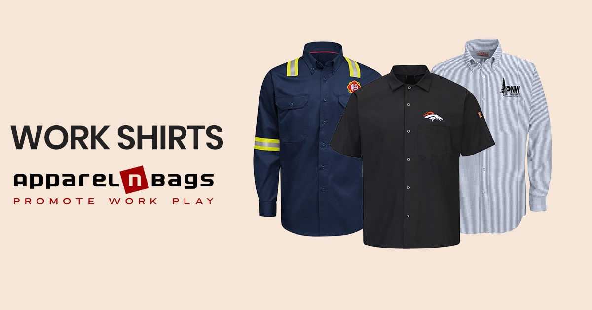Wholesale Work Shirts | Personalized Work Shirts in Bulk