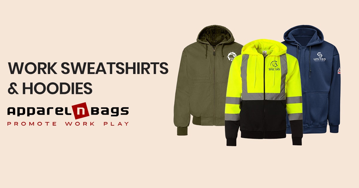 Custom Work Sweatshirts | Custom Work Hoodies