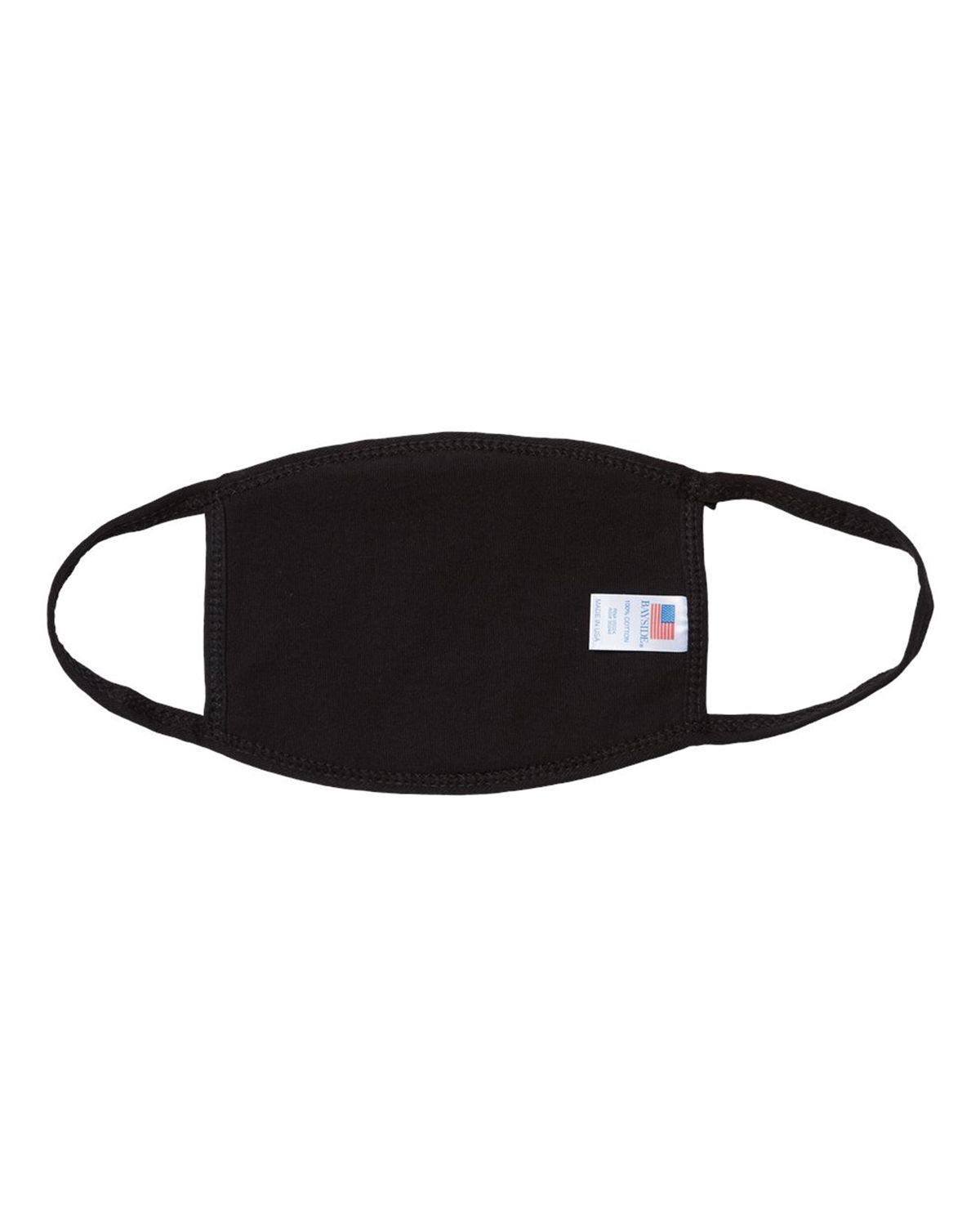 Bayside 1900 Unisex USA-Made 100% Cotton Face Mask