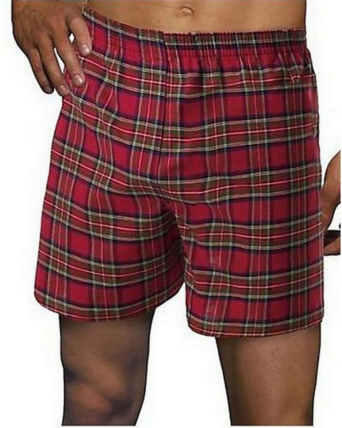 Hanes 795BX2 | Hanes 795BX2 Classics Men's Tartan Boxers 2 Pack