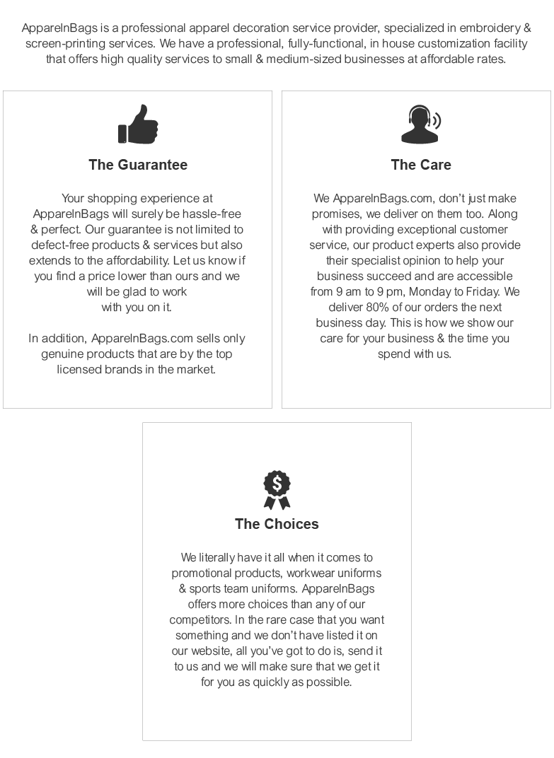 Pants Logo Embroidery Placement Guide | ApparelnBags.com