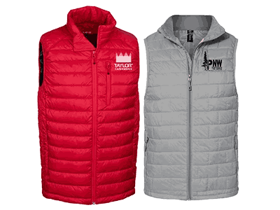 Shop Stylish Design Custom vests with Logo at ApparelnBags.