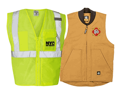 Shop Stylish Design Custom vests with Logo at ApparelnBags.
