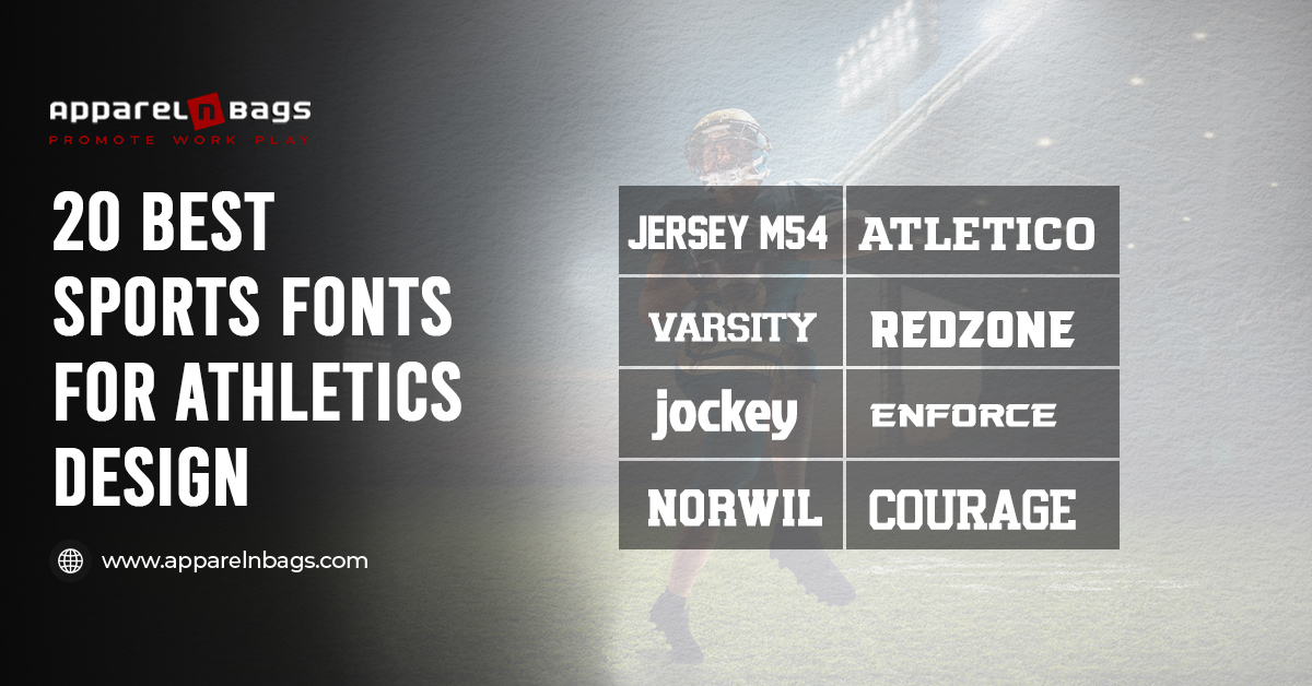 20 Best Sports Fonts for Athletics Design