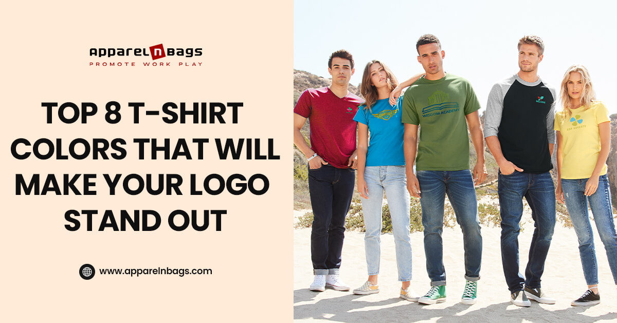 8 Most Popular T-Shirt Colors in 2025