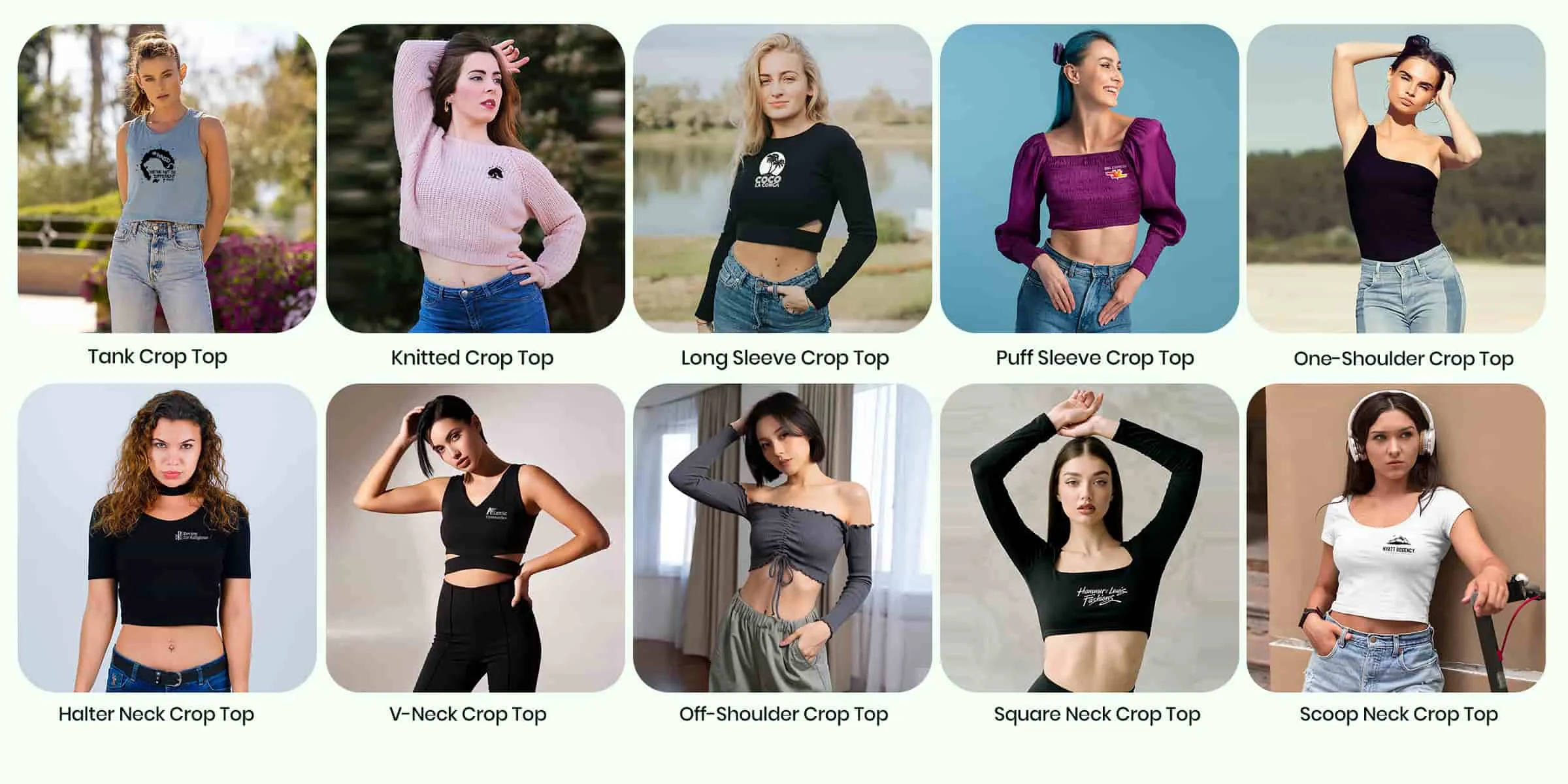 13 Types of Crop Tops: Styles & Fits for 2026