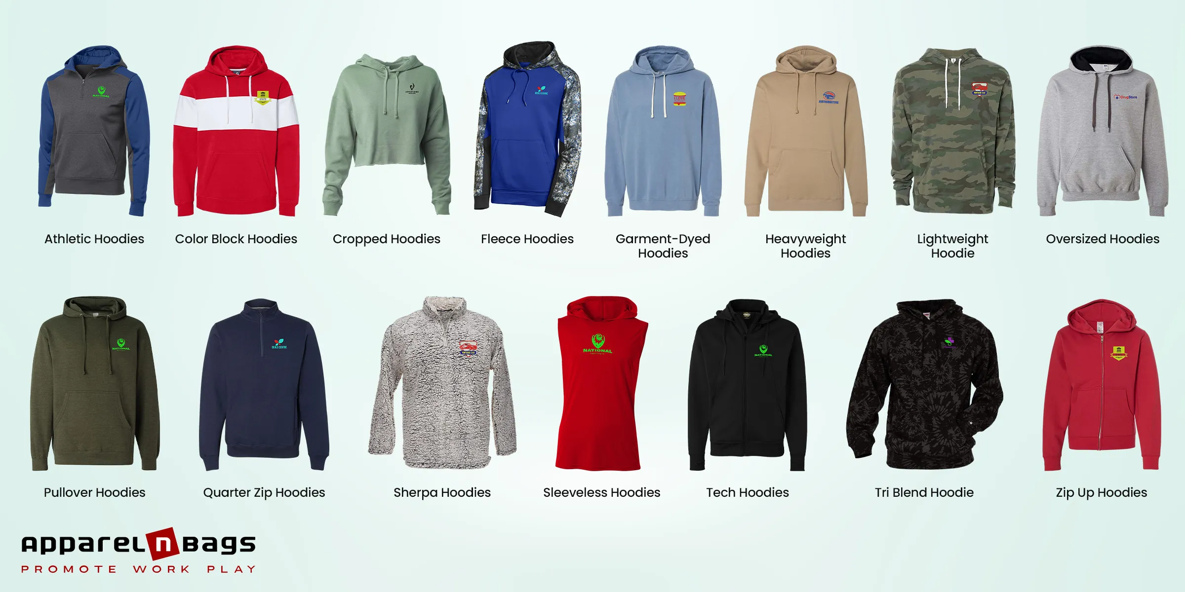 Types of Hoodies 15 Different Styles of Hoodies